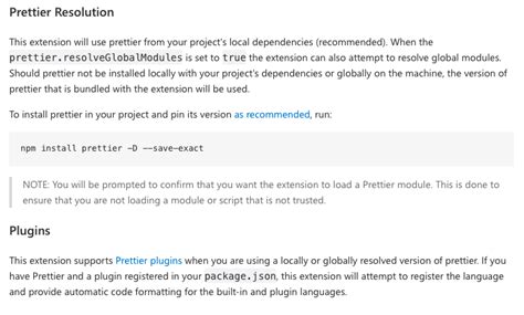Notes Installing Code Formatter In VS Code Issue 1480 Gohugoio