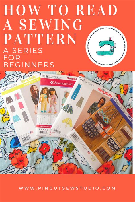 Sewing Patterns For Beginners How To Read A Sewing Pattern Part 1