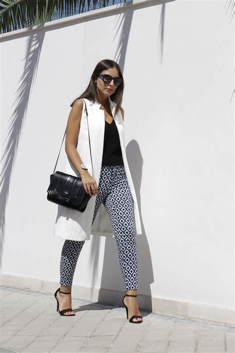 All That She Wants Blog De Moda Chaleco Blanco White Vest Outfit