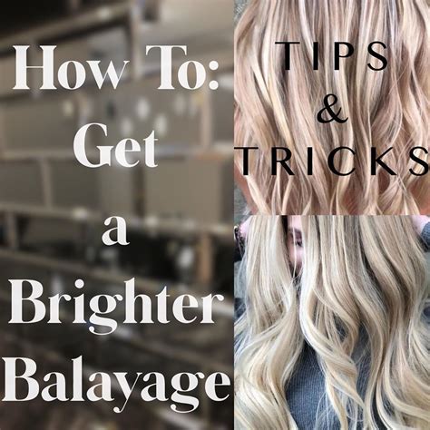 Jessica Scott Santo On Instagram “⚠️how To Get A Brighter Balayage⚠️ 🔺