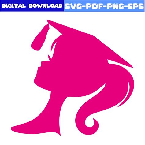Barbie Girl Head Svg Barbie Svg Girl Svg Barbie Princess Inspire
