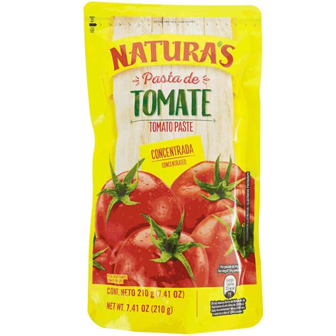 Pasta De Tomate Naturas 210 Gr Tradicional