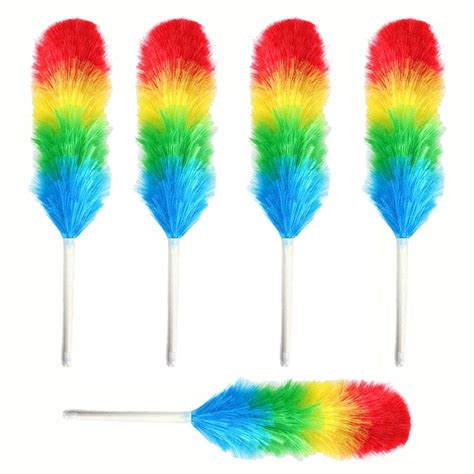 Magic Duster Synthetic Multi Colour Extendable Handle Feather Duster 5