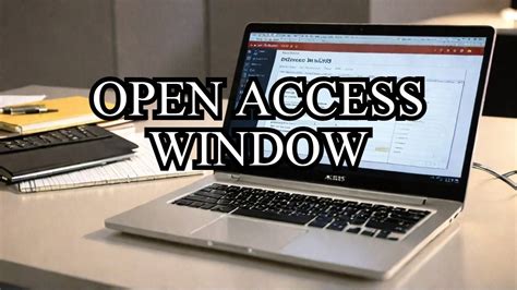 How To Open Ms Access 2010 Window Youtube