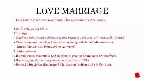 Love Marriage Vs Arranged Marriage Pptx