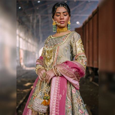 3pc Mohsin Naveed Ranjha Suit Worn Once Size Depop