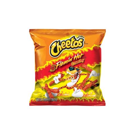 Cheetos Flamin Hot Crunchy Cheese 36g Ohmycandybox