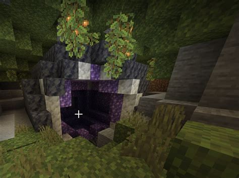 Minecraft Geode Moss Lush Cave Glow Berries