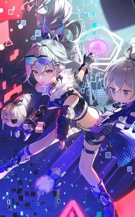 Silver Wolf Honkai And 1 More Drawn By Kamatoyu Danbooru