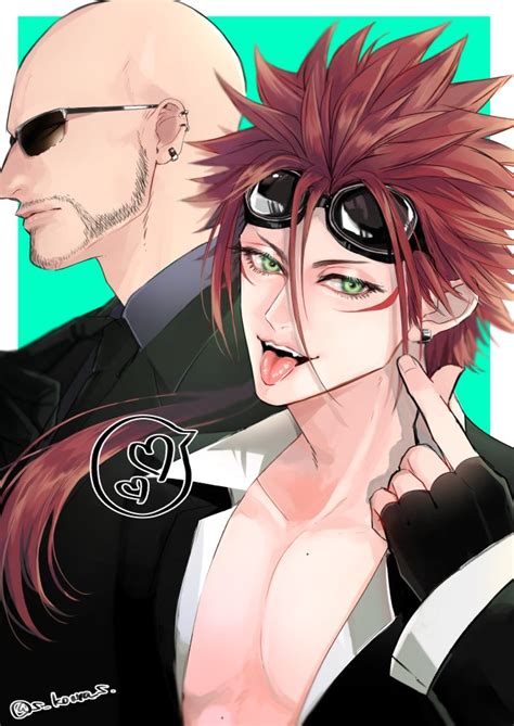 S Kouta S Reno Ff7 Rude Ff7 Final Fantasy Final Fantasy Vii Final Fantasy Vii Remake