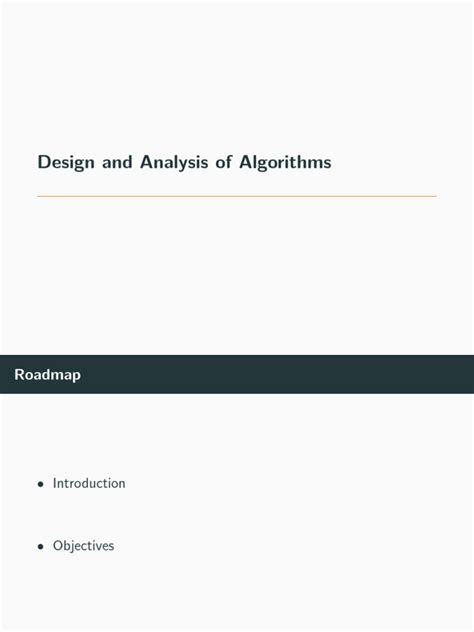 Daa Unit 1 Download Free Pdf Time Complexity Algorithms