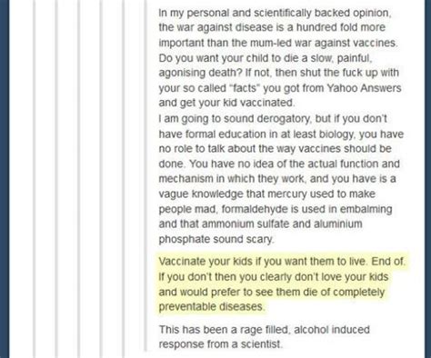 Pro Vaccination Quotes Quotesgram
