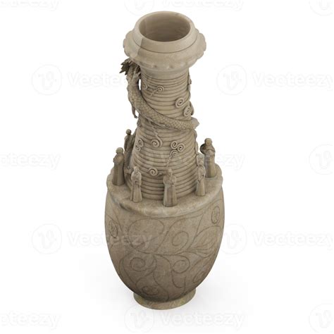 Isometric Vases 3d Render 14059009 Png