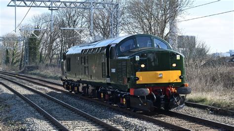 Locomotive Services Class 37 37521d6817 0z71 Crewe Hs To Oxford At