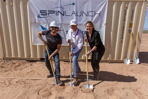 Spinlaunch Breaks Ground For New Test Facility At Spaceport America Spaceport America