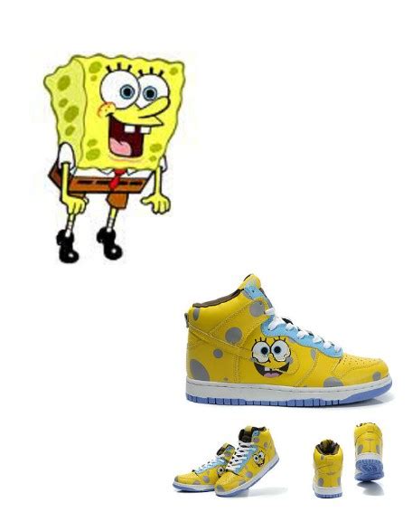 Spongebob Squarepants Nike Spongebob Squarepants Nike Dunks