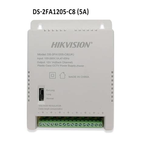 Hikvision Ds 2fa1225 C4 4a Ds 2fa1205 C8 5a Power Supply Hikvision P