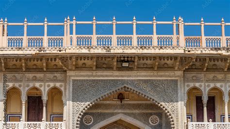 Foto De Details Of The Architecture Of The Ancient City Palace Arches