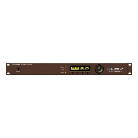 DEVA DB9009 TX Second Generation Multi Protocol Audio Over IP Encoder
