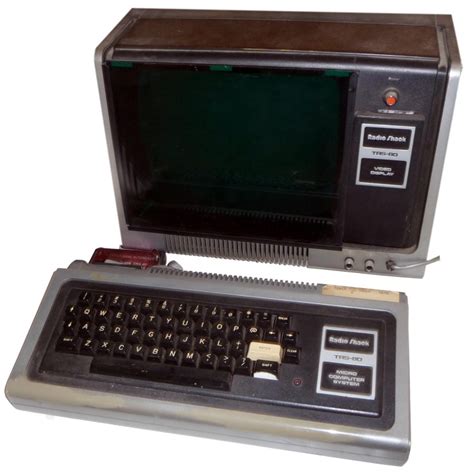 Image Trs 80 Microcomputer System Model I 26 1003 Computing History