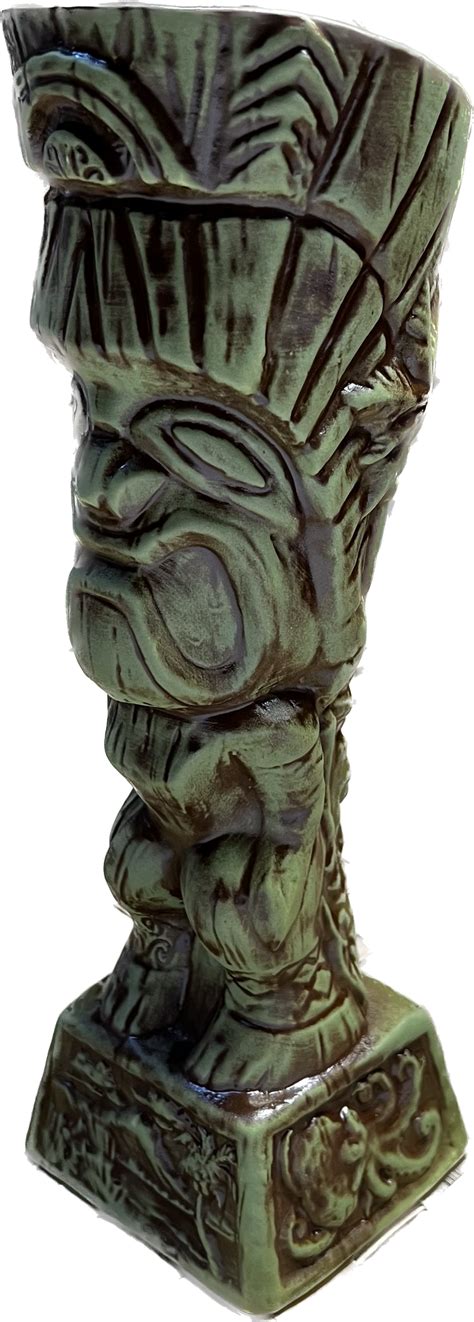 Journey To Hawaii Tiki Mug Jungle Relic Green Limited Edition Of 300