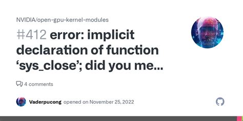 Error Implicit Declaration Of Function ‘sysclose Did You Mean ‘ksys