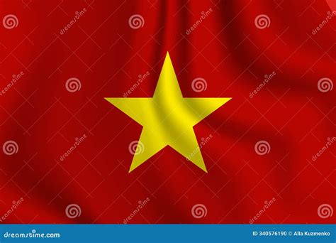 Flag Of Vietnam Vietnamese National Symbol In Official Colors
