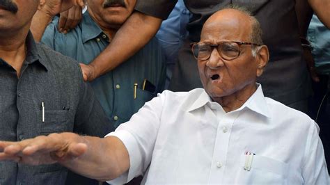 Key Ncp Committee To Take Call On Sharad Pawars Successor Today