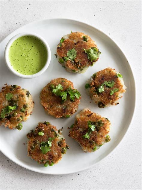 Aloo Tikki Indian Potato Patties Recipe Real Vibrant