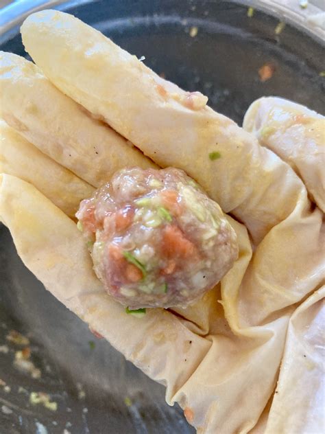 미트볼만들기 육즙가득한 3분 수제미트볼