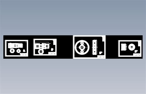 风力发电机增速器装配图autocad 2007模型图纸下载 懒石网
