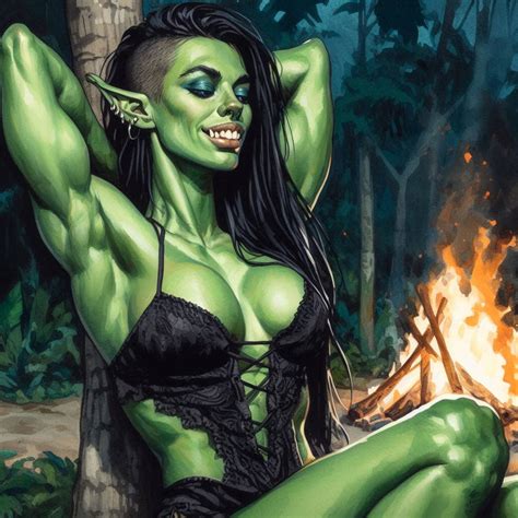 Female Orc 12 By Zulamar On Deviantart