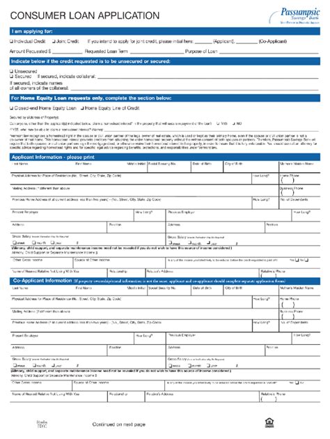 Bob Consumer Loan Form Fill Online Printable Fillable Blank Pdffiller