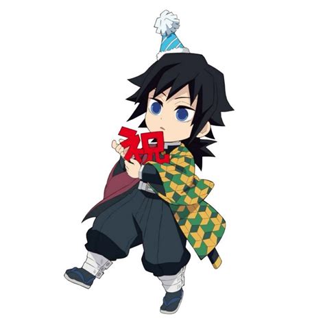 Giyu Tomioka Chibi Characters Slayer Anime Chibi
