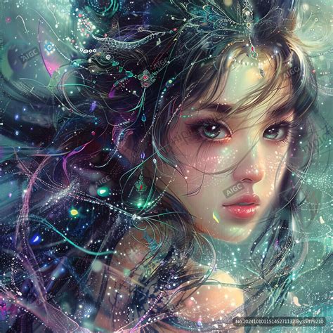 Ai创作图玄幻奇幻时尚插画 插画梦幻女孩 梦幻少女插画 梦幻女孩插画 风美女插画 数字肖像插画 写实唯美插画 唯美美女插图 手绘梦幻少女 美女插画少女插画 写实人物插画 少女精灵女孩装饰画