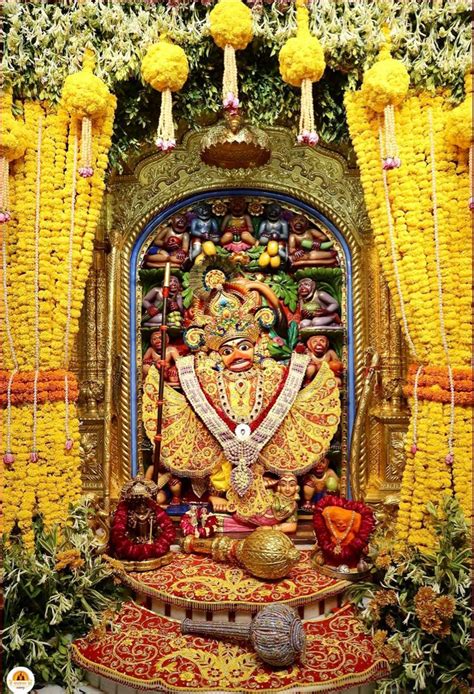 Morning Darshan Of Shree Kashtbhanjan Hanumanji From Salangpur Temple