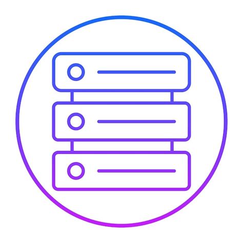 Premium Vector Server Vector Illustration