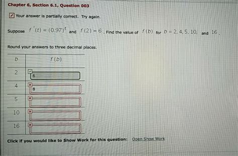 Solved FULL SCREEN Chapter 6 Section 6 1 Question 001 Your Chegg Com