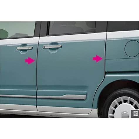 ムーヴ Daihatsu ダイハツ 純正 アクセサリー パーツ Move Canbus キャンバス ドアエッジモールメッキ調 08400