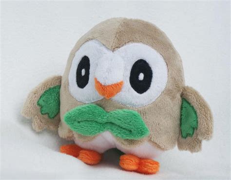 Rowlet Plush 2 0 By Draxorr On Deviantart