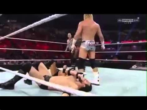 Dolph Ziggler And R Ziggler Vs The Miz And Damien Mizdow WWE Raw