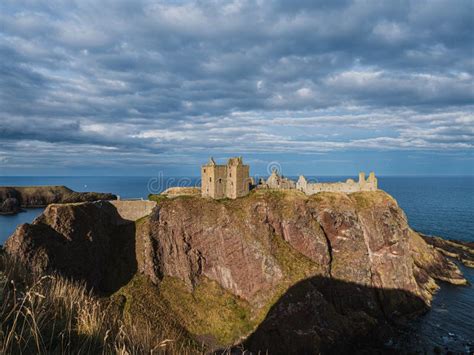 Dunnottar Castle In Aberdeenshire Scottland Stock Image Image Of