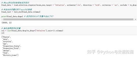 基于 Toad 的评分卡模型全流程详解（含 Python 源码） 知乎