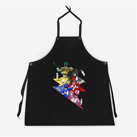 Rangers Pose Unisex Kitchen Apron Nickzzarto By Teefury