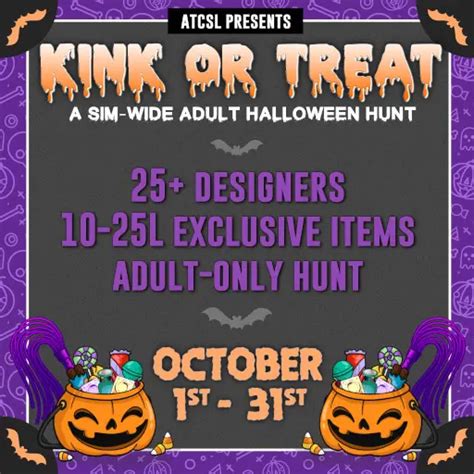 Kink Or Treat Hunt October 2023 Gridaffairs