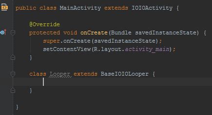 IOIO เรมตนเขยนแอปพลเคชนควบคมบอรด IOIO และ IOIO Q บน Android Studio Where Knowledge