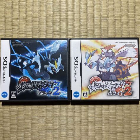 Ds ポケットモンスターブラック2ホワイト2 2本セット Bw2 メルカリ