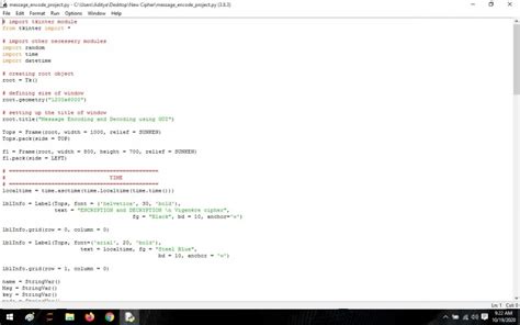 Download New Cipher App Using The Python Tkinter Project In Python