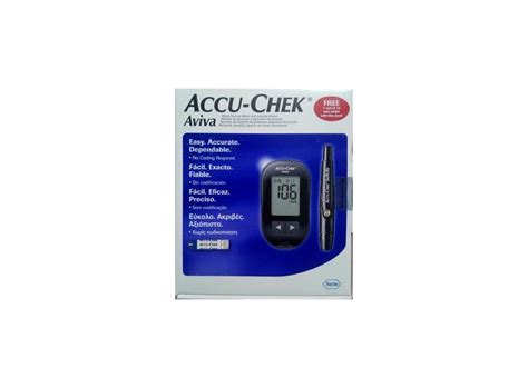 Buy Accu Chek Aviva Glucometer 1 Kit 10 Strips At Best Price From
