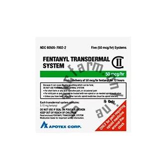 Фентаниловый пластырь 50mcgh №5 — Apotex Канада Kaz Eurofarm